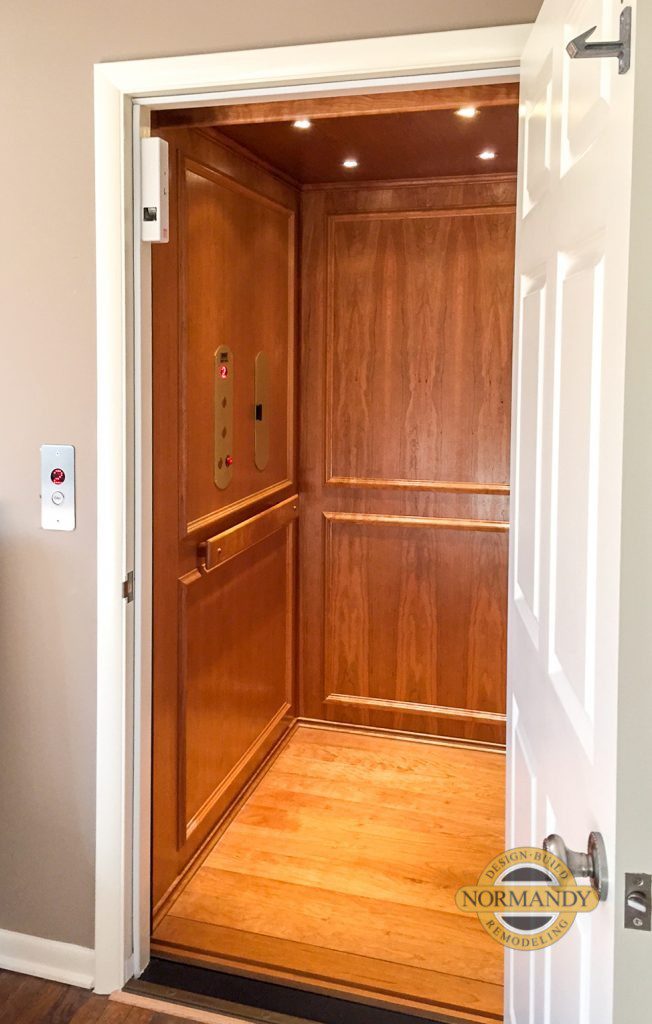 Age in place a little easier with a home elevator addition