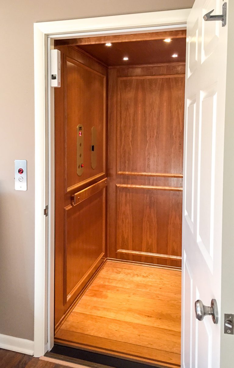 Age in place a little easier with a home elevator addition