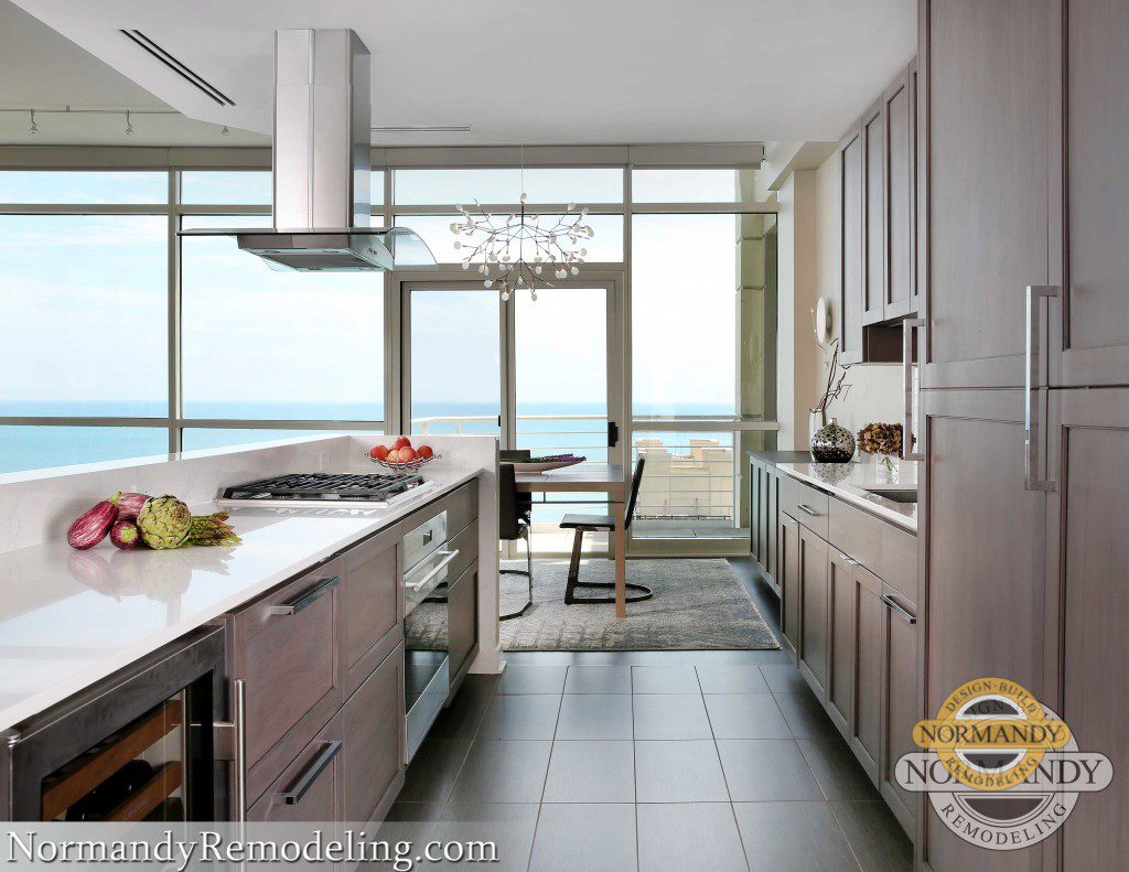 Chicago Condo Renovation with View of Lake Michigan