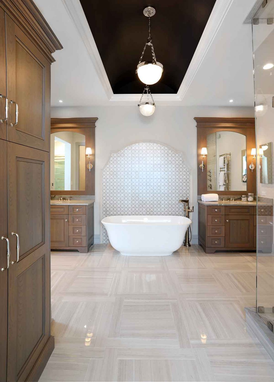 A Bathroom Ceiling You Can Look Up To