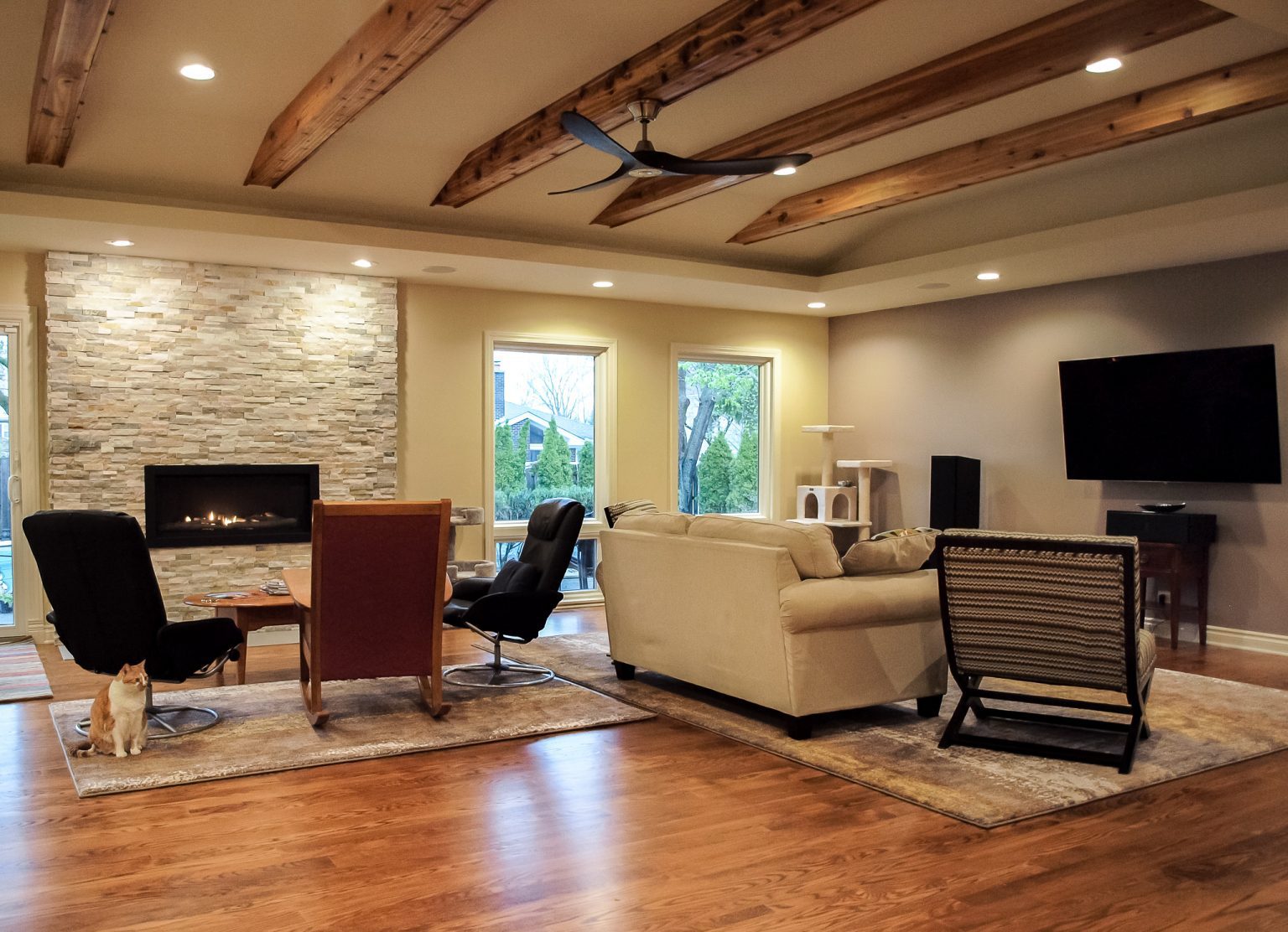 From Two to One: The Living Room Reinvented