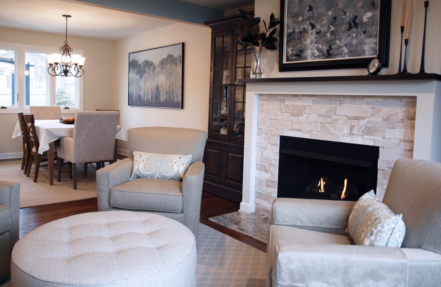 Opened Up Tri-Level with Farmhouse Touches