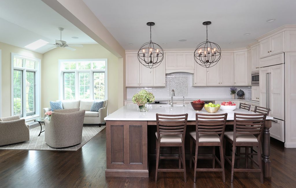 An Open Kitchen With A Backyard View : Normandy Remodeling