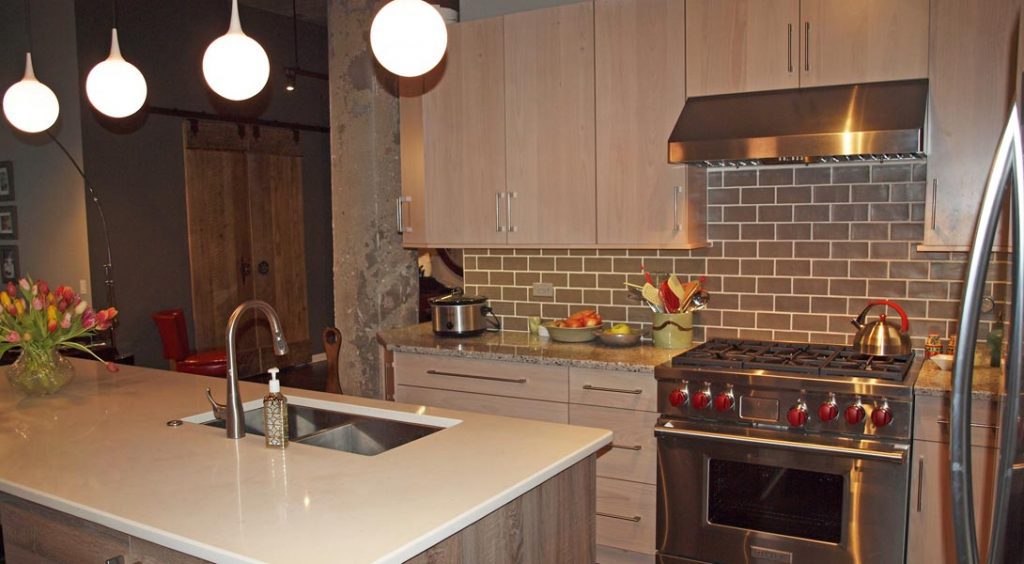 Chicago Loft Kitchen : Normandy Remodeling