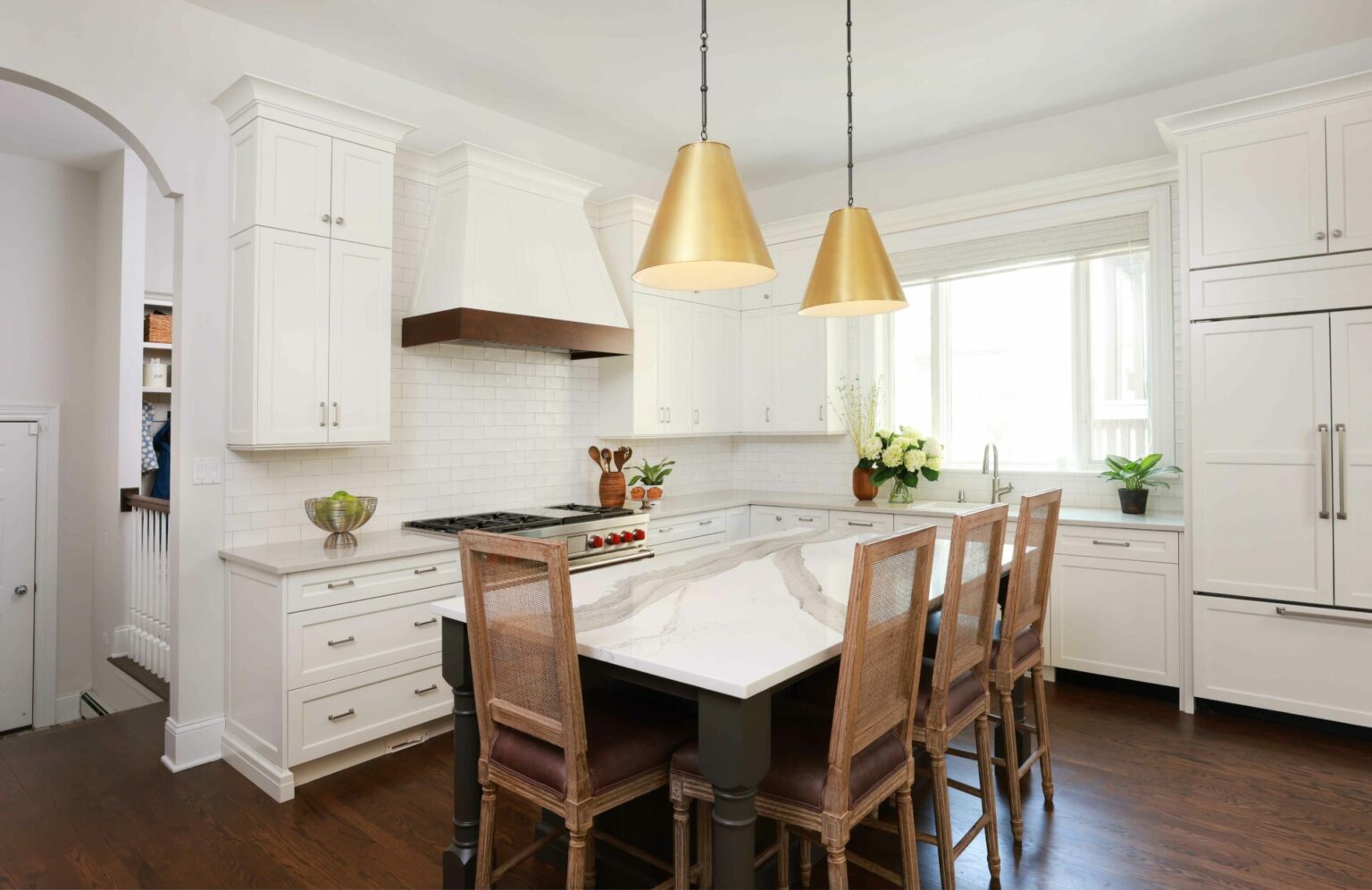 Incorporating Seating into a Kitchen Island