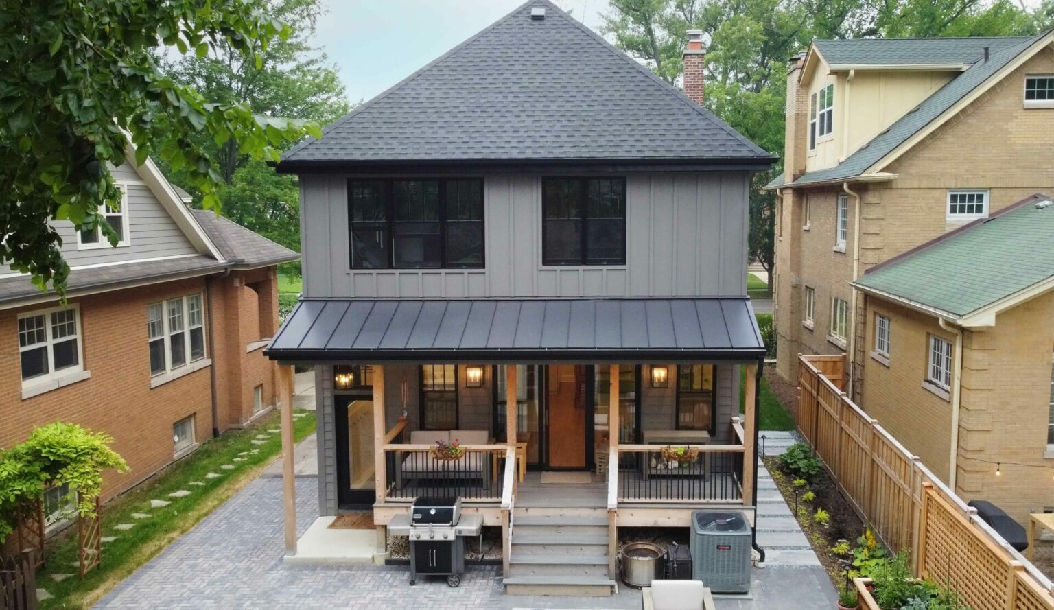 The Artful Framing of Black Window Trim