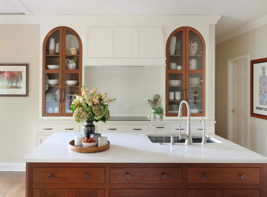 Classic Arches for a Modern Traditional Kitchen - Normandy Remodeling